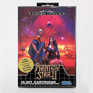 Phantasy Star 2 16 Bit Sega Md Game Card With Retail Box For Sega Mega Drive For Genesis