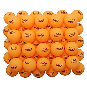 MAPOL 60 Counts 3-Star Orange 40+ Premium Training Ping Pong Balls Advanced Practice Table Tennis Ball