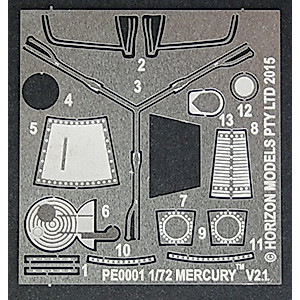 Horizon Models 1/72nd Scale Mercury™-Atlas Plastic Model Kit