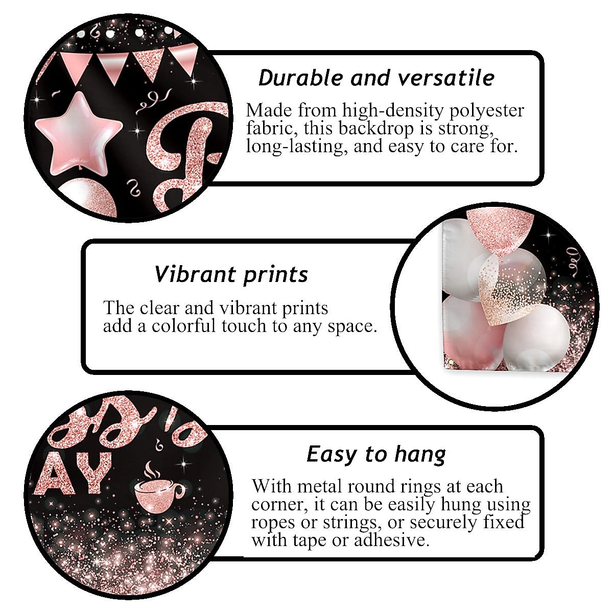 Boss Day Decorations Happy Boss Day Backdrop Boss's Day Banner Boss Lady Decor Happy Boss Day Decoration for Office