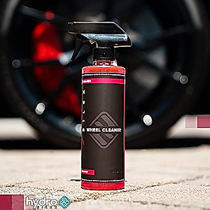 HydroSilex Wheel Cleaner Spray & Iron Remover (16oz) | Remove Stubborn Brake Dust & Road Grime | Recharge Your Wheels | Safe on Chrome, Clear Coated & Plasti Dipped Wheels