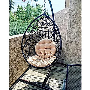 Chihee Stainless Steel Hammock Hanger Spring Swivel Hook Load Capacity 440 lb Wooden Beam Perfect for Swing Chair Hanging Pilates