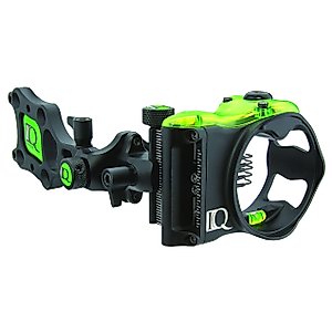 IQ Micro 5-Pin Right Hand Archery Bow Sight, Retina Lock Technology, All Aluminum, Multiple Bow and Quiver Mounting Points, Built-in Sight Level & Light Adapter.019 Pins