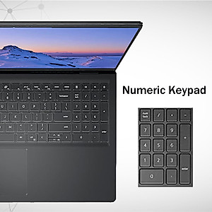 Dell Inspiron 15 Touchscreen Laptop, 15.6" FHD Display, AMD Ryzen 5 7530U Processor, 32GB RAM, 1TB SSD, Camera, Mechanical Keyboard, HDMI, WiFi, Windows 11 Pro, Alpacatec Accessories, Carbon Black