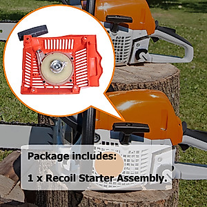 Mtanlo Recoil Pull Starter Assembly for Husqvarna 262XP 254 257 261 254XP 257XP Chainsaw Replacement Parts 503 54 16-01,503541601