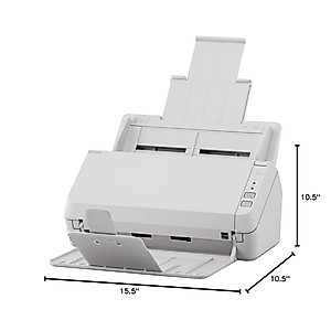 Fujitsu SP-1120N Price Performing, Network Enabled Color Duplex Document Scanner with Auto Document Feeder (ADF)