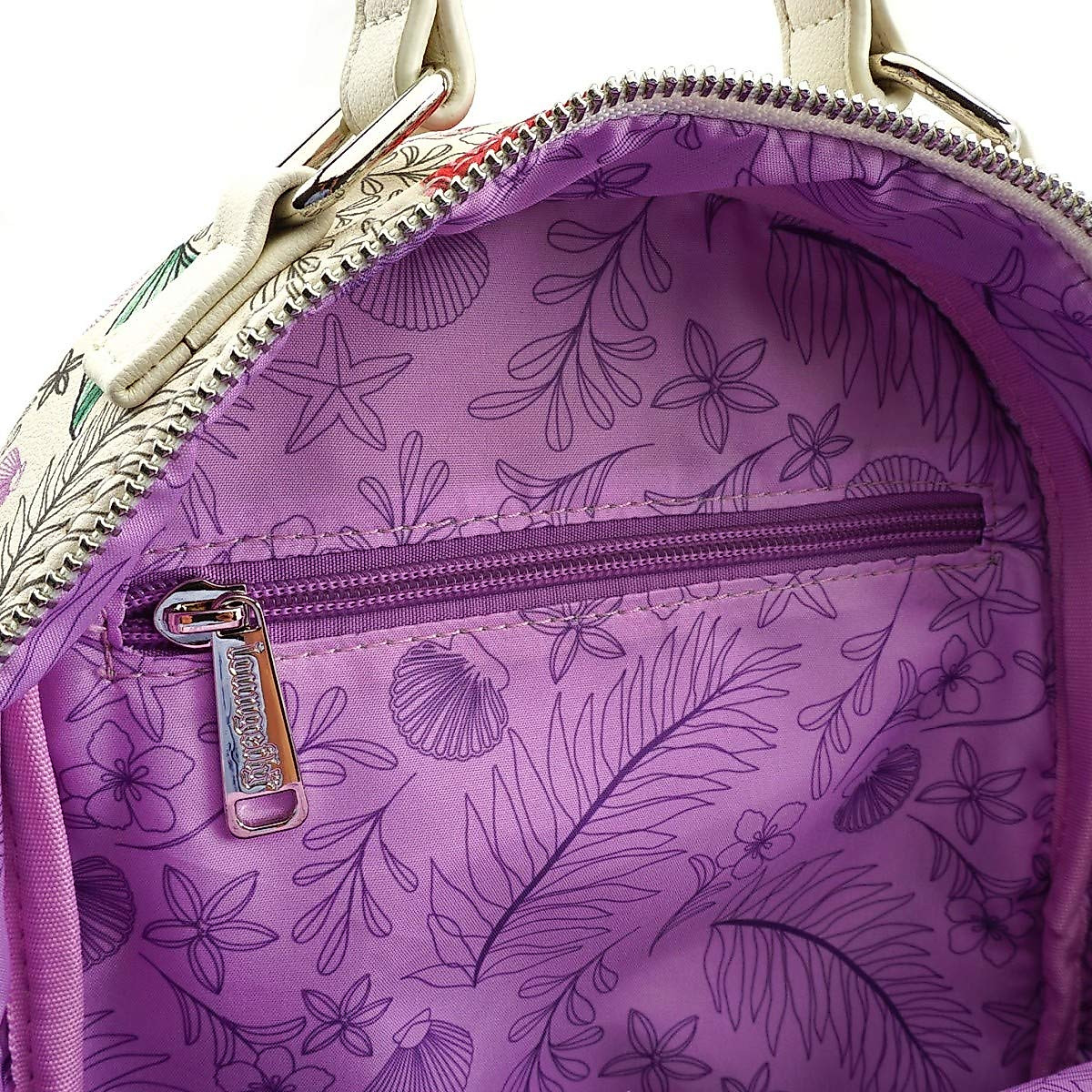 Loungefly The Little Mermaid Ariel Pattern Faux Leather Mini Standard