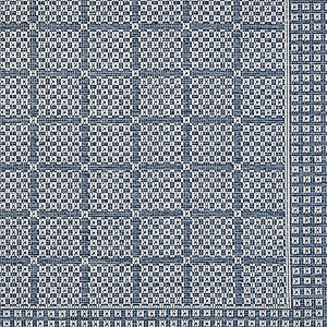 Home Dynamix Nicole Miller New York Patio Country Luna Indoor/Outdoor Area Rug, Blue/Gray, 7'9"x10'2" Rectangle
