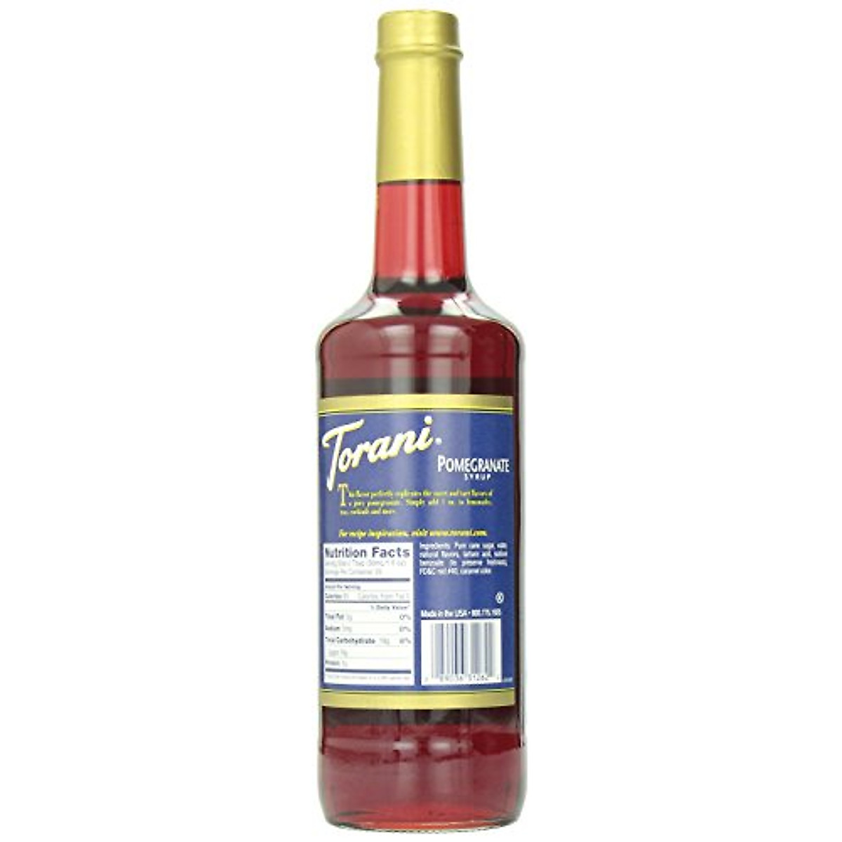 R. Torre & Company Pomegranate Drink Syrup, 750mL (03-0554) Category: Drink Syrups