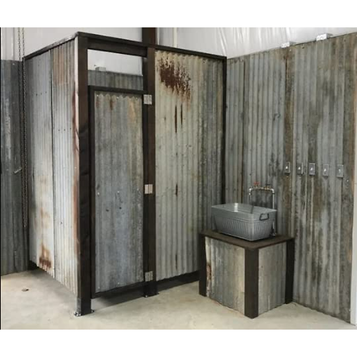 Rectangle Rustic Sink Galvanized Farmhouse Tub & (Rectangle) No Faucet