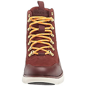 Cole Haan Women's Zerogrand Omni Hiker Boot Hiking, CH Hickory Suede/HIKROY Embossed Crocodile/Ivory Outsole, 9