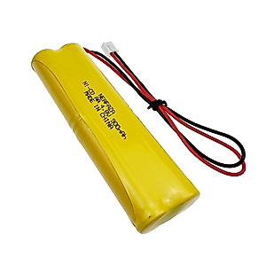 NEAFAZA D-AA650Bx4 Ni-CD 4.8V 900mAh Exit Sign Emergency Lighting Battery Compatible with Unitech Dual-Lite 0120859 Ni-CD AA 650mAh E1021R LITHONIA DAA650Bx4 (5 Pack)