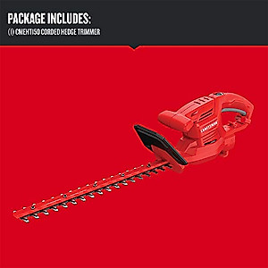 CRAFTSMAN Hedge Trimmer, 17-inch, Corded (CMEHT150)