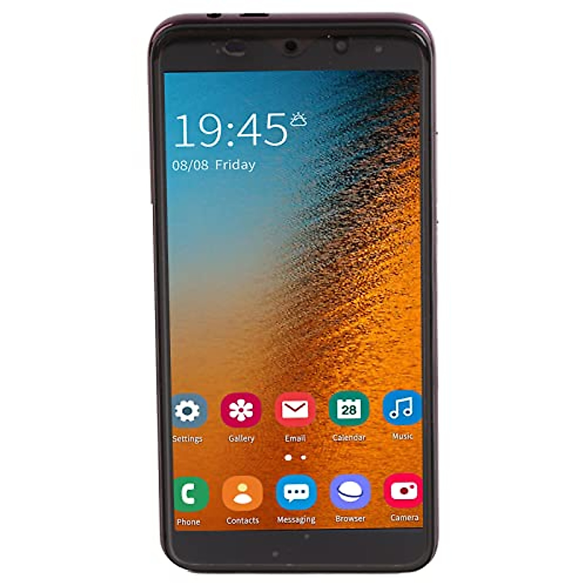 EBTOOLS Note30 Plus 5.72in Smartphone, Face Unlock Dual Cards Dual Standby 512MB+4GB Cell Phone(Purple)