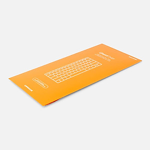 UPPERCASE GhostCover Premium Keyboard Cover Protector, Compatible with Magic Keyboard(No Touch ID) from 2024 2023 2021 M4 M3 M1 iMac 24" A2450, US Layout Only, NO Numeric keypad (Clear)