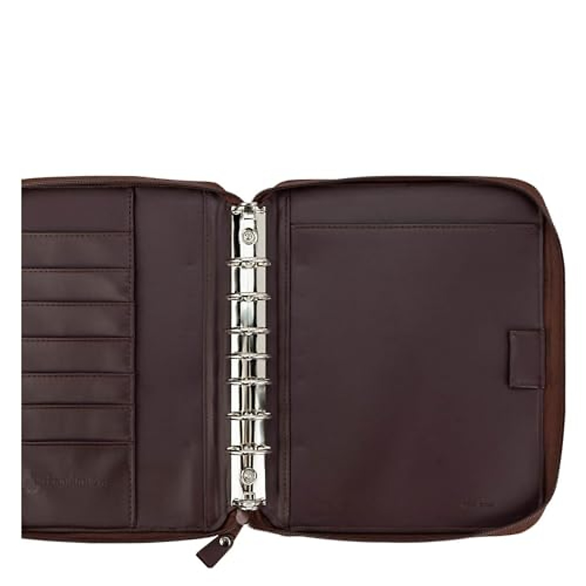 FranklinCovey - FC Basics Spacemaker Binder - Vinyl - Zipper Binder for Planners (Classic, Burgundy)