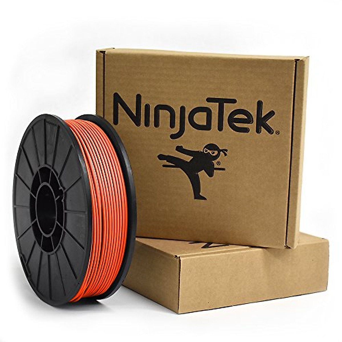 NinjaTek 3DCH05129010 NinjaTek Cheetah TPU Filament, 3.00mm, TPE, 1kg Lava (Orange) (Pack of 1)
