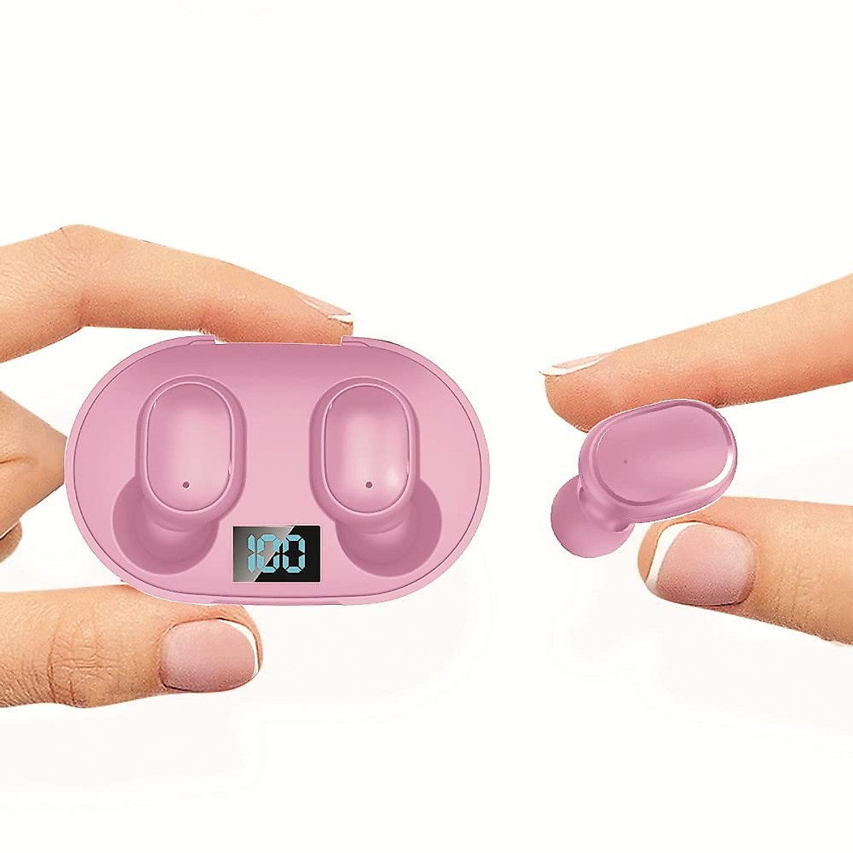 Kat Kong TWS Bluetooth Earphones Wireless Earbuds Noise Cancelling Headsets with Microphone Handsfree Headphones