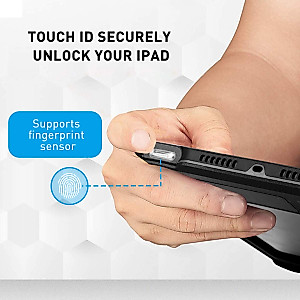 AICase iPad Air 4th Gen/5th Gen, 2020/2022, 10.9 inch,IP68 Waterproof, Dustproof, Shockproof Case Cover with 360 Full-Body Protection, Lanyard and Kickstand