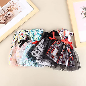 1 PC 11.5-inch doll daily wear skirt 30cm doll changing dress high waist show leg length
