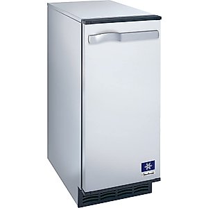 Manitowoc SM-50A 14 3/4" Air Cooled Undercounter Octagonal Cube Ice Machine with 25 lb. Bin - 53 lb.
