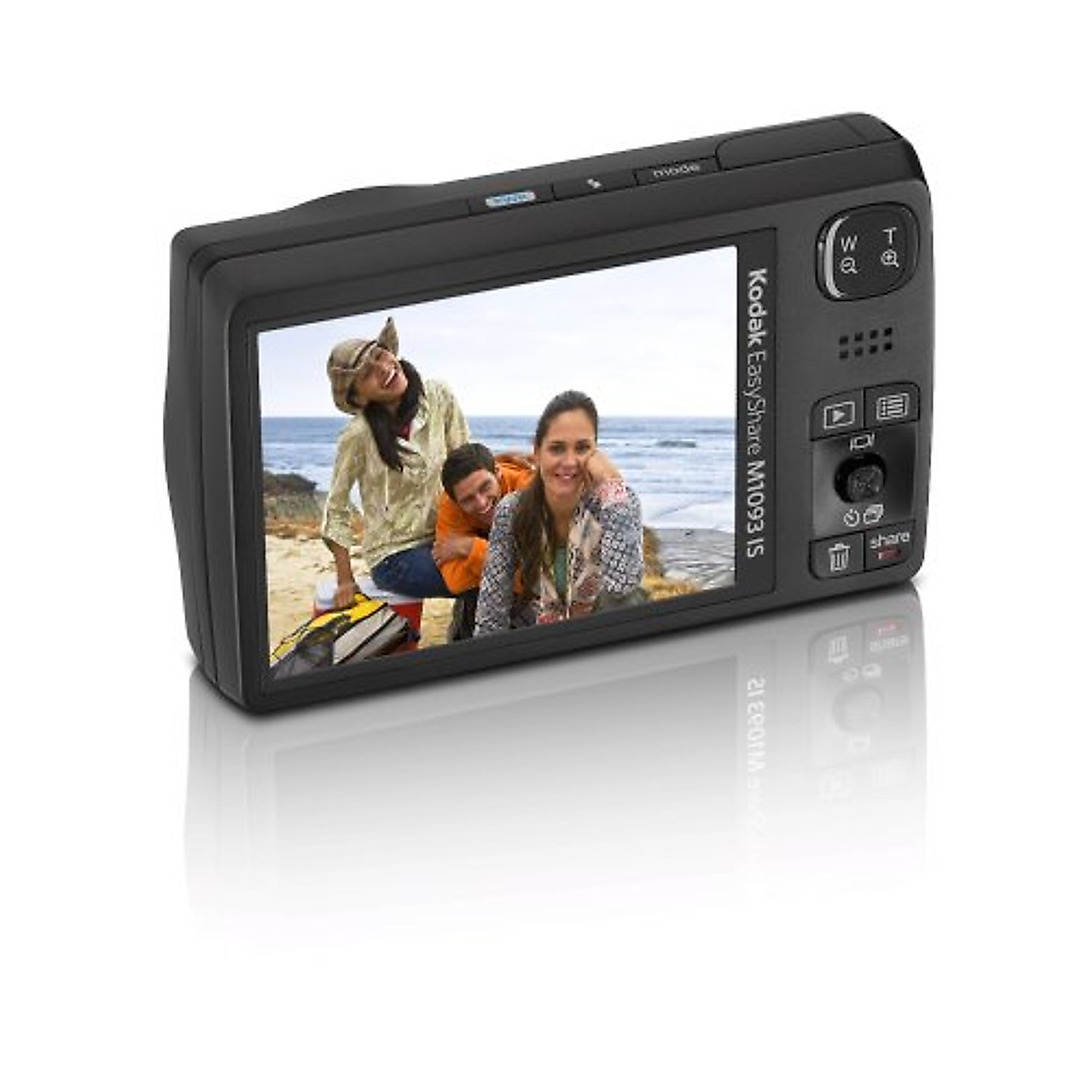 Kodak Easyshare M1093IS 10 MP Digital Camera with 3xOptical Image Stabilized Zoom (Black)