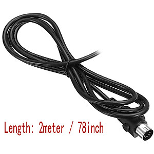 CEDINQII UP/Down 4 Button 5PIN Roll line 180° Electric Sofa Remote Hand Control for Lift Chair or Power Recliner