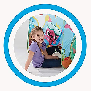 Playhut Pinkfong Baby Shark Explore 4 Fun Pop-Up Play Tent Preschool Gift for Kids - Amazon Exclusive