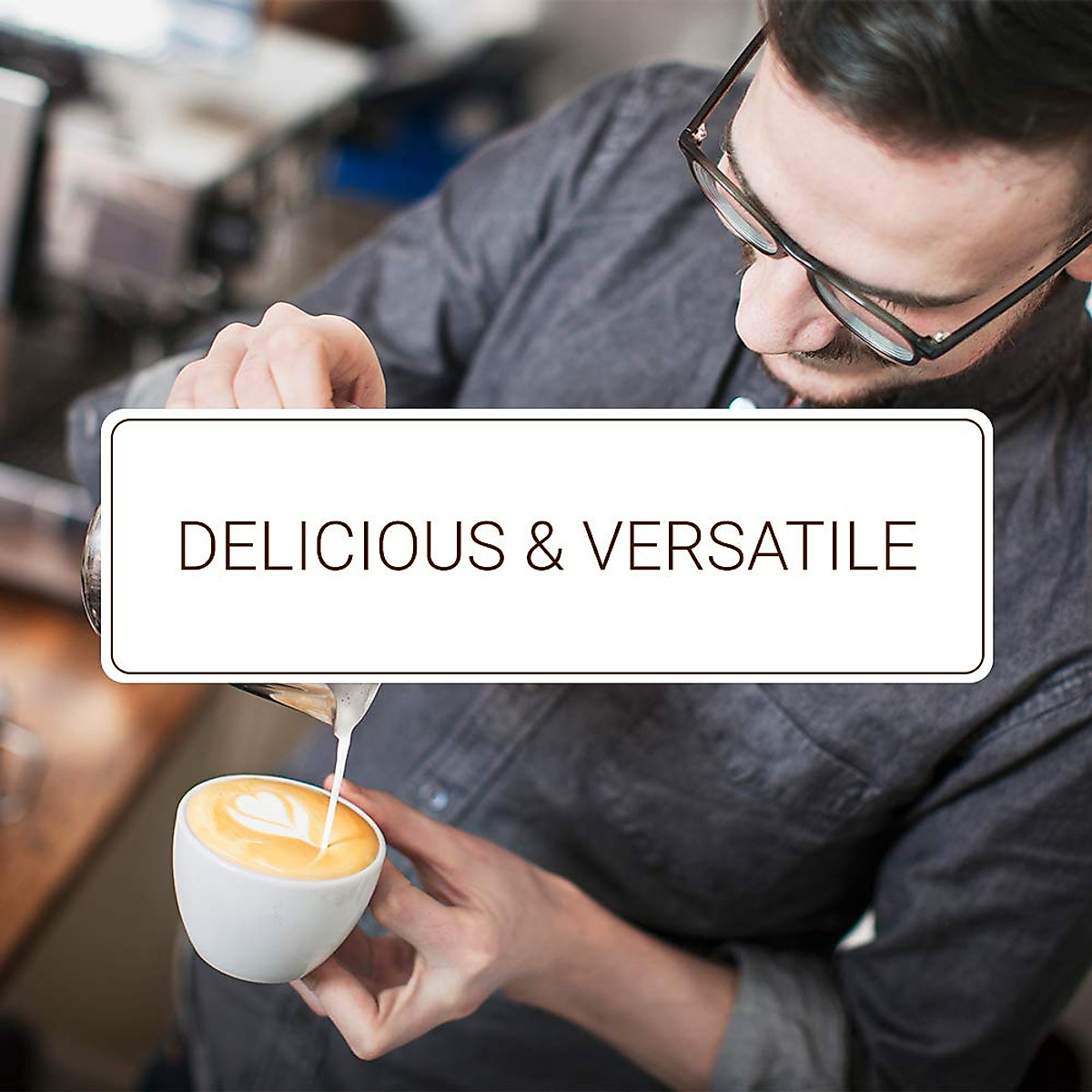 Monin - Gourmet Flavorings Premium Coffee Collection, Great for Coffee, Tea, and Lattes, Non-GMO, Gluten-Free (Caramel, Amaretto, French Hazelnut, Irish Cream, Vanilla) | 50 ml Per Bottle