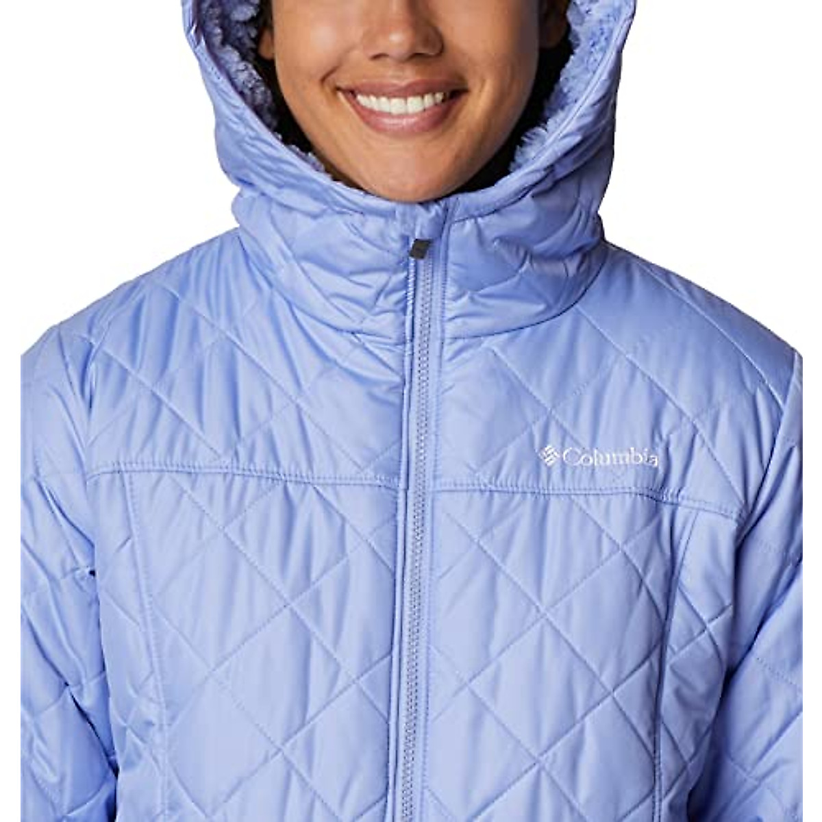 Columbia Women's Copper Crest Hooded Jacket, Serenity, Small
