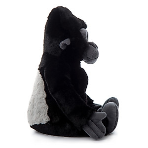 The Petting Zoo Gorilla Stuffed Animal, Gifts for Kids, Wild Onez Zoo Animals, Gorilla Plush Toy 12 inches