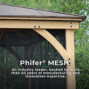 Yardistry 12' x 12' Meridian Mosquito Mesh