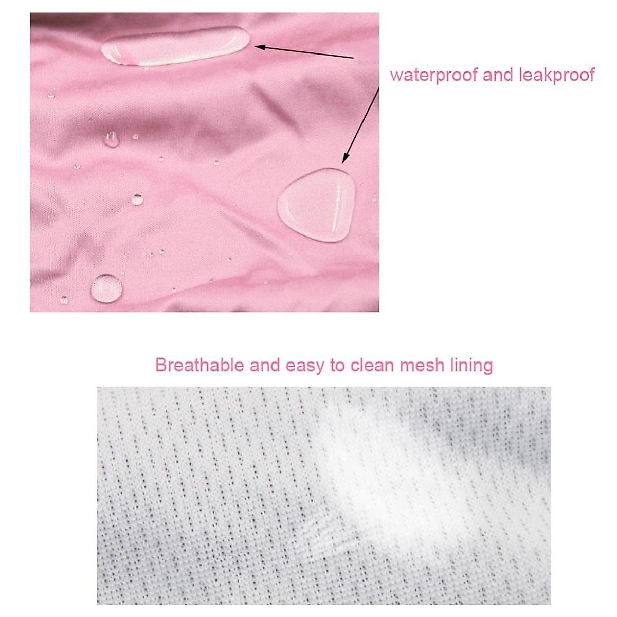 Washable Reusable Adult Diapers, Adult Enuresis Diapers Dual Opening Incontinence Care Pocket, Home Adjustable and Waterproof Bath Diapers(#3)