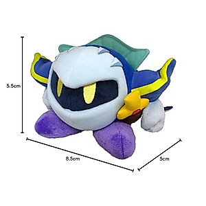 Little Buddy 1402 Kirby Adventure All Star Collection Meta Knight Plush, 5.5"