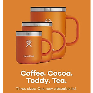 Hydro Flask Mug - Stainless Steel Reusable Tea Coffee Travel Mug - Vacuum Insulated, BPA-Free, Non-Toxic