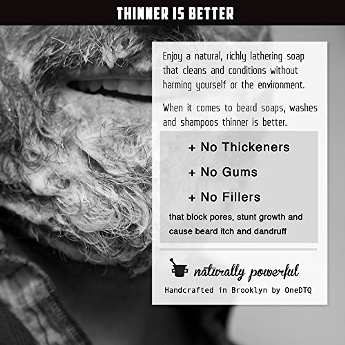 OneDTQ Medicine Man's Itchy Beard Wash 4,7 FL OZ