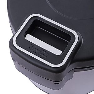 95-Cup 19L Rice Warmer Commercial Restaurant 110V 110W Electric Food Warmer with Warm Function only, Heavy Duty Rice Warmer with Stainless Steel Housing