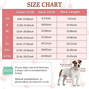 Bonaweite Dog Recovery Suit After Surgery, Pet Professional Surgical Shirt for Male Female Dogs Abdominal Wounds Bandage, Substitute E-Collar & Cone, Post-Operative Puppy Cat Onesies Snugly Vest