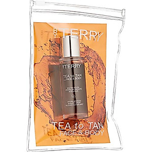By Terry Tea To Tan Face & Body Bronzer Travel Size | Liquid Bronzer | Matte & Shimmer Tanning Effects | 30ml (1.01 Fl Oz)