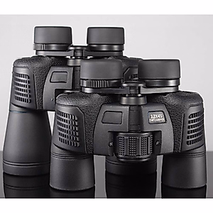 ZZK 12x45/16x50 Waterproof Telescope HD Binocular Green Film Non-Infrared Night Vision Optical Binoculars for Camping/Hunting