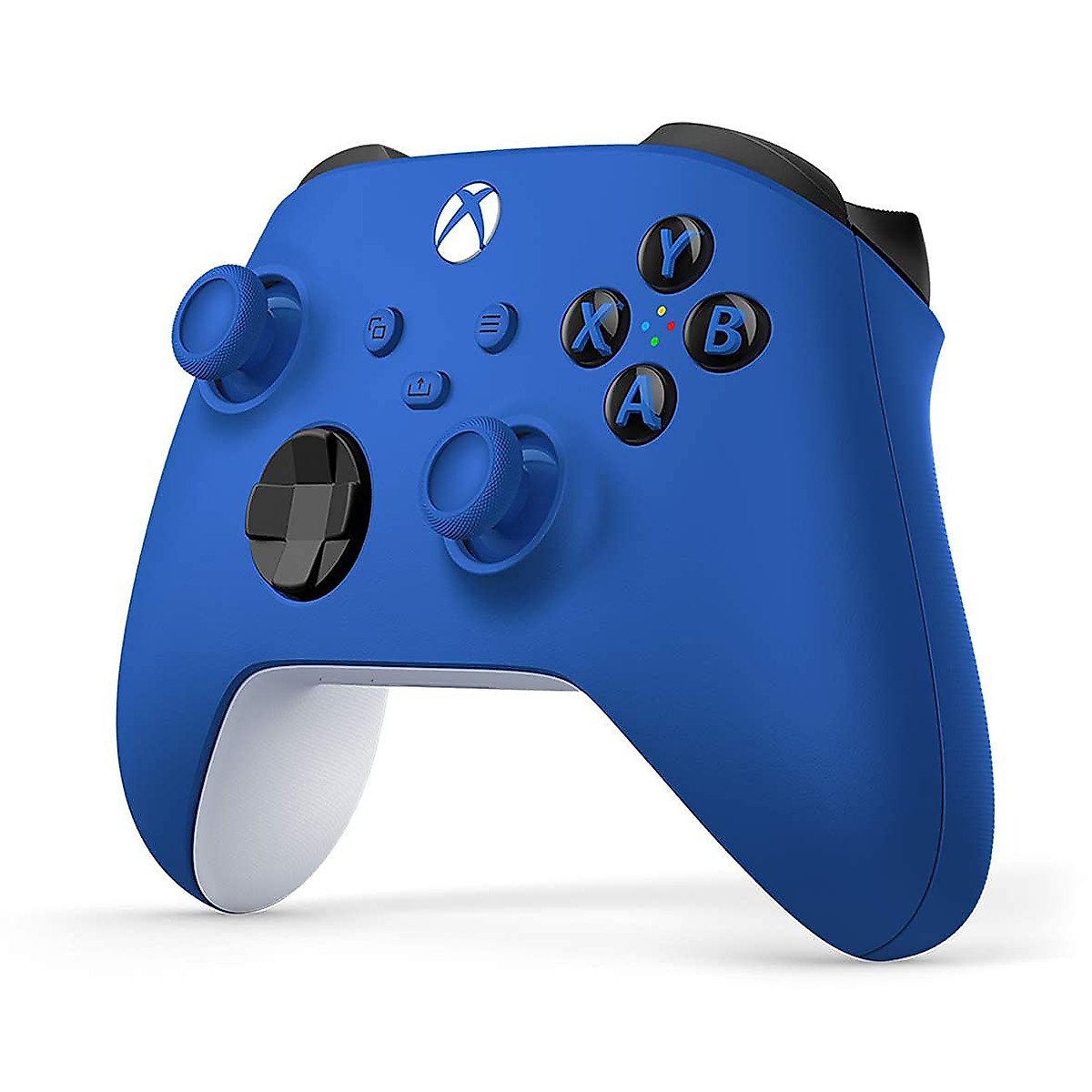 Microsoft QAU-00001 Xbox Wireless Controller Shock Blue Bundle with Wireless Controller for Xbox Series X/S - Electric Volt