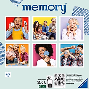 Ravensburger Animal Babies Memory Game - Engaging Picture Matching Game for Kids | Enhances Focus & Memory Skills | Fun for Family Game Night | Ideal for Ages 3 and Up