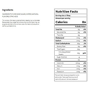 Puremade Vanilla Syrup 25.4 Ounces Puremade Vanilla Syrup Coffee Flavored Toppings with Fresh Finest coffee syrup Pump