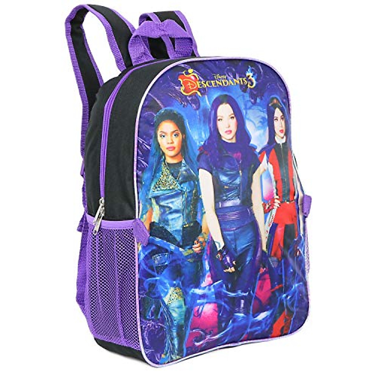Descendants Girl's 16" Backpack W/Detachable Lunch Box