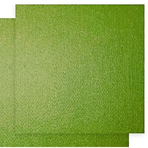 12" x 12" Felt Fabric Sheets for Crafts, Squares Felt Fabric Sheets, 1mm Thick, Felt Paper for Sewing Patchwork Material, Non-Woven Felt Fabric for DIY Sewing Craft, 2pcs (Light Green)