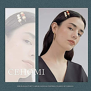 28 Pcs Hair Clips for Girls, Hair Barrettes for Women|Pearl Hair Accessories-Acrylic Resin Bobby Pins,Sweet Handmade Hairpin Headwear