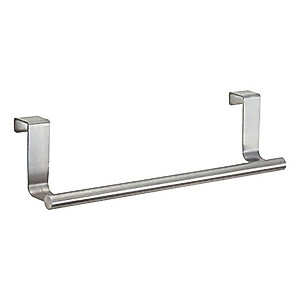 Bluelans Over Kitchen Cabinet Door Tea Hand Towel Rail Rack Holder Hanger Storage - 23cm