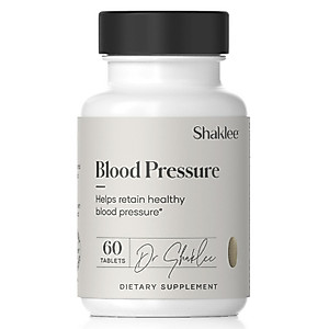 Shaklee - Blood Pressure: Maintain Healthy Blood Pressure Levels - Nutritional Formula for Promoting Optimal Blood Vessels and Circulation, Help Retain Normal Blood Pressure Range - 60 Tablets
