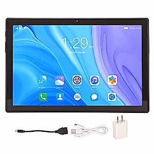 HEEPDD 10 Inch Tablet, Octa Core CPU 10 Inch Portable Tablet for Home Travel (US Plug)