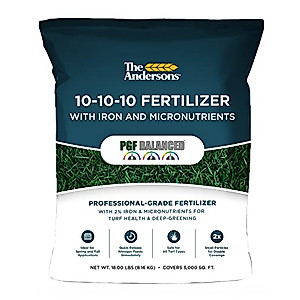 The Andersons PGF Balanced 10-10-10 Fertilizer with Micronutrients and 2% Iron (5,000 sq ft)